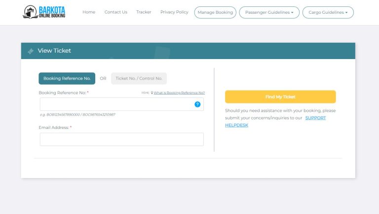HOW TO REBOOK - BARKOTA