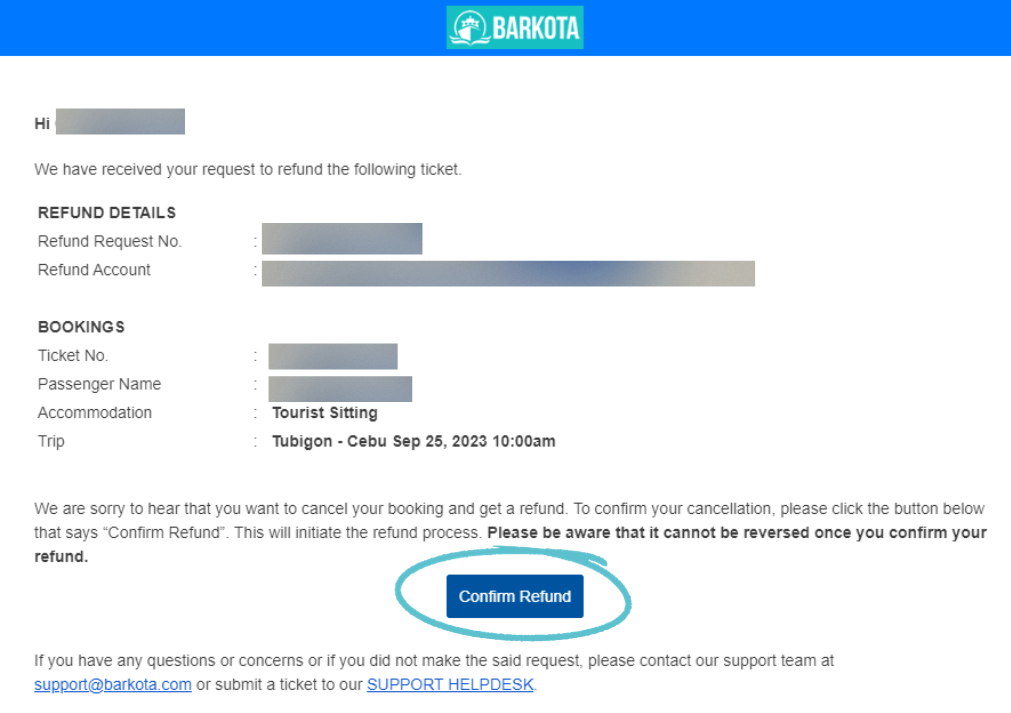HOW TO REFUND - BARKOTA